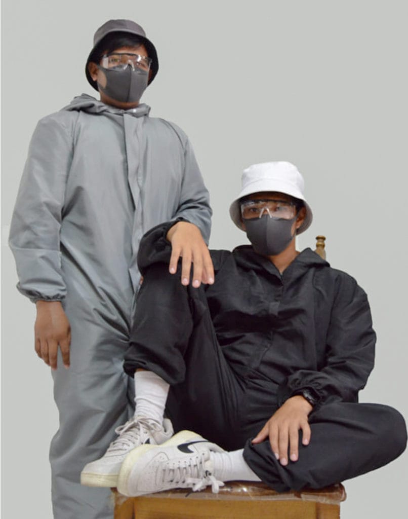 CM Green PPE Suit - Chynna Mamawal Atelier